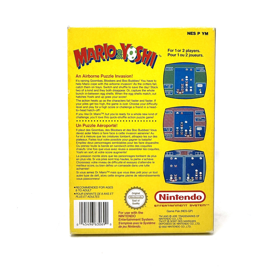 Mario & Yoshi Nintendo NES – Retromania
