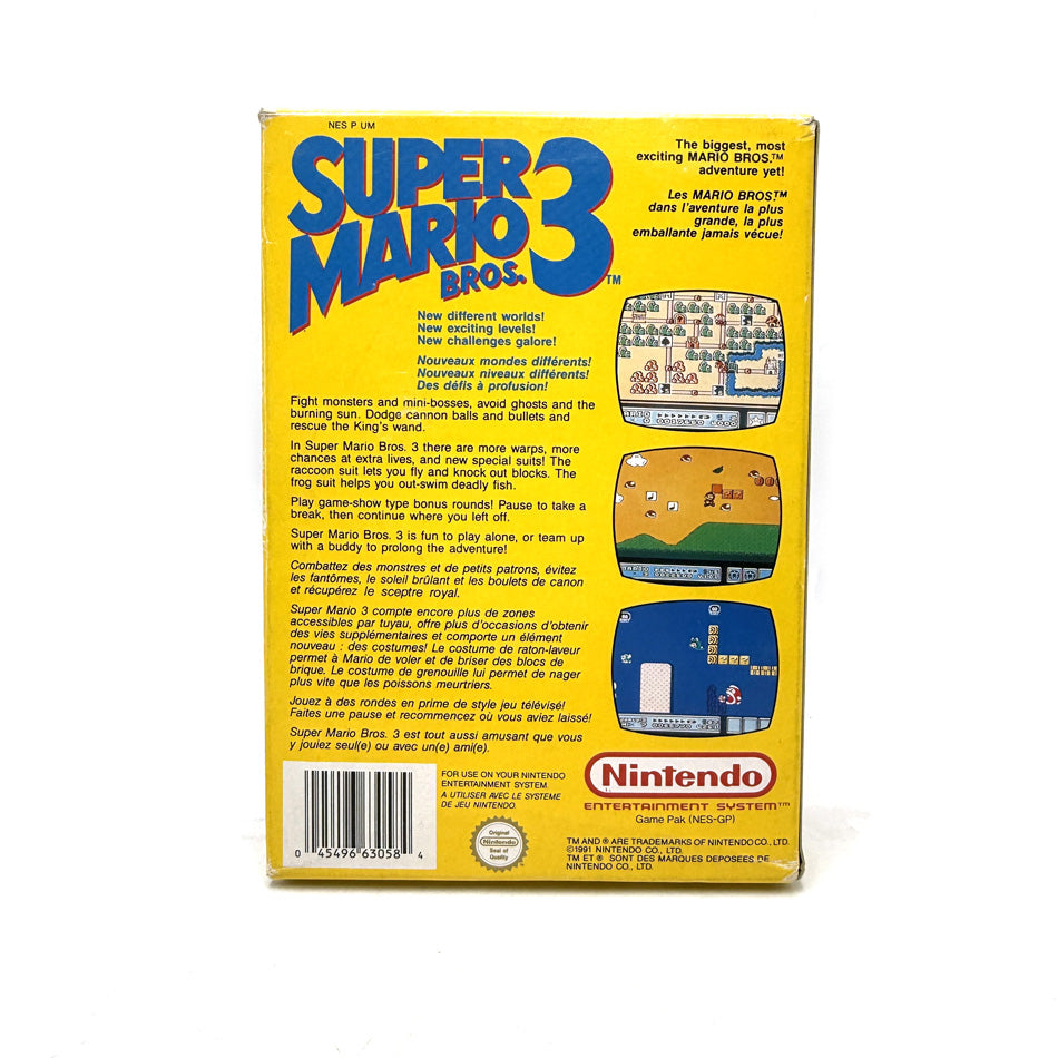 Super Mario Bros 3 Nintendo NES – Retromania