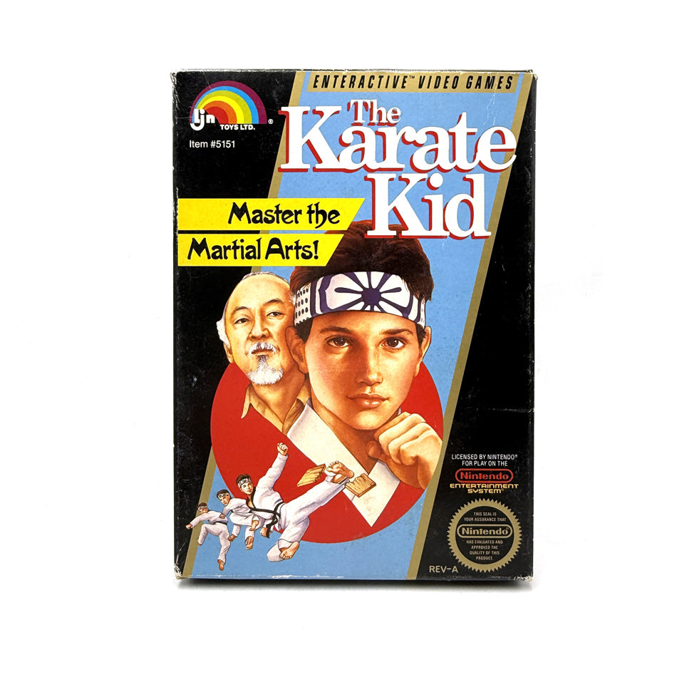The Karate Kid Nintendo NES (RARE) – Retromania