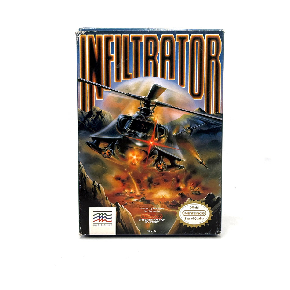 Infiltrator Nintendo NES – Retromania