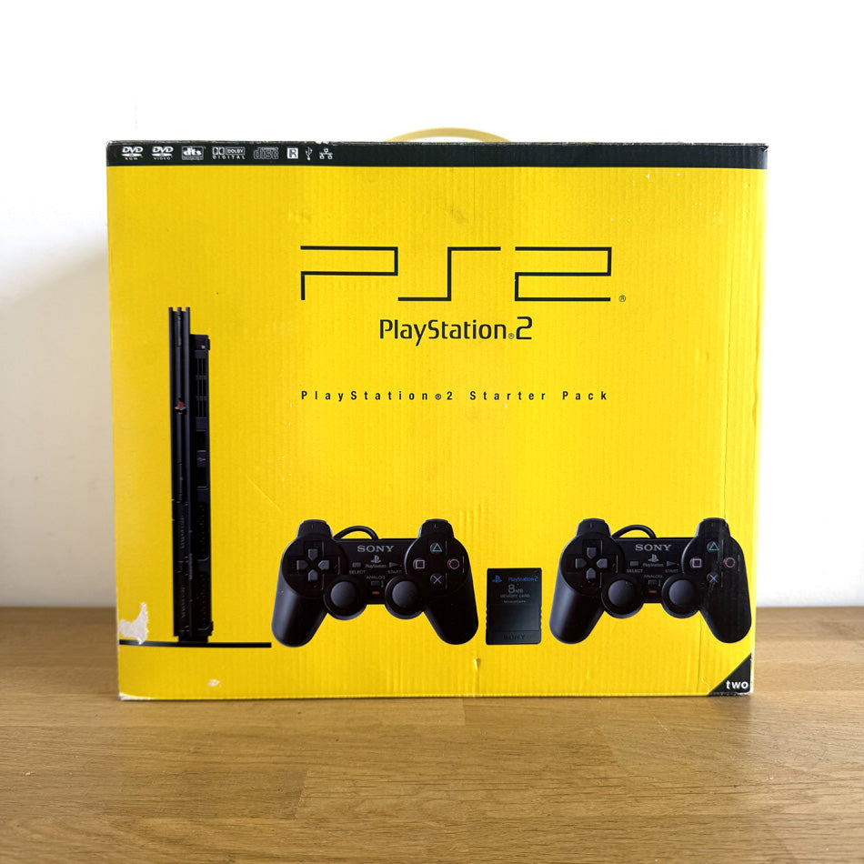 Console Playstation 2 Slim Starter Pack (SCPH-75004) – Retromania
