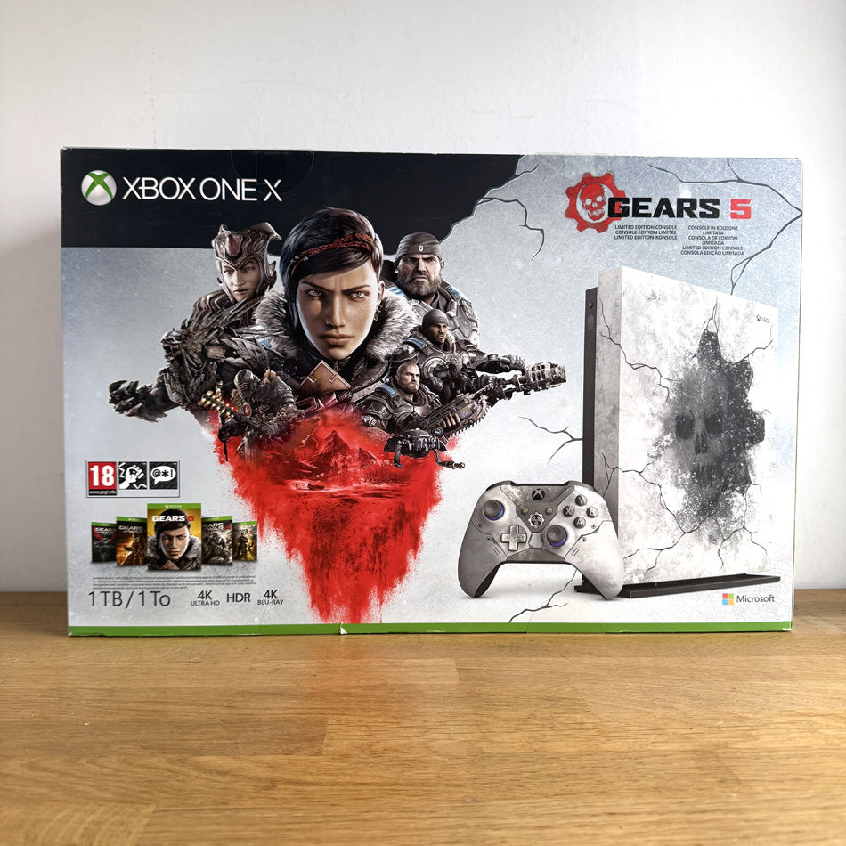 Xbox One X Gears 5 Limited Edition Console (1TB) – Retromania