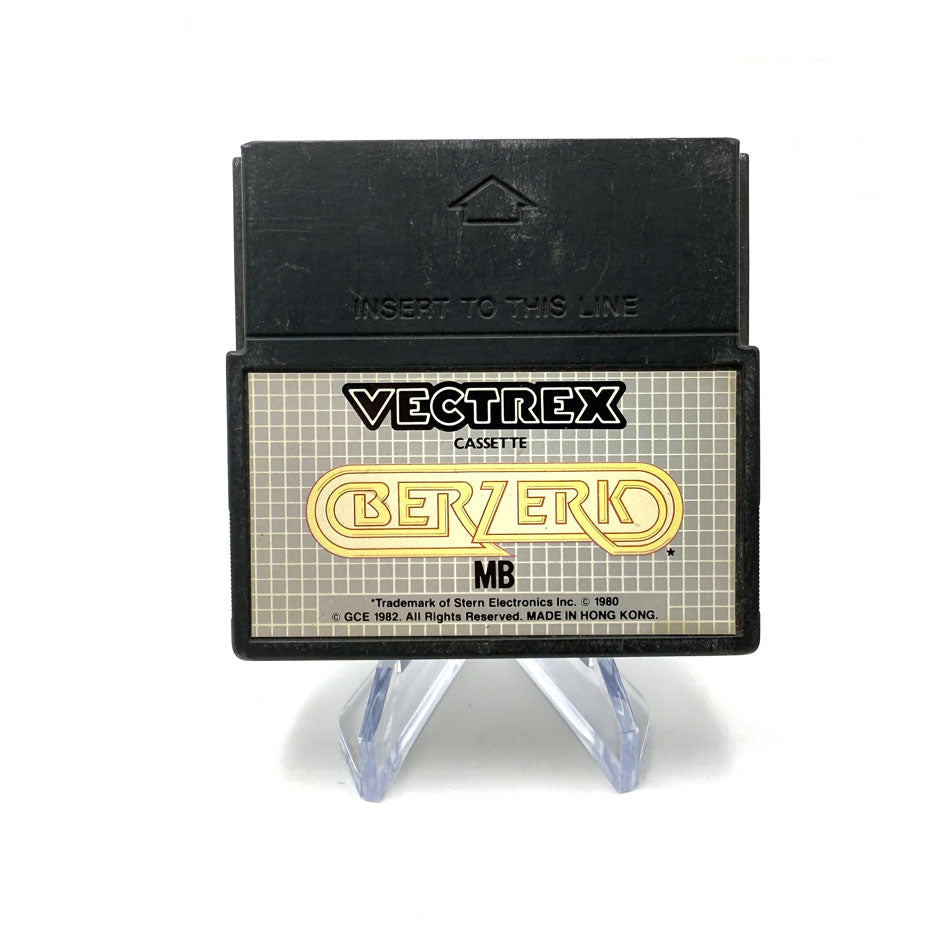 Cassette Berzerk MB Vectrex – Retromania