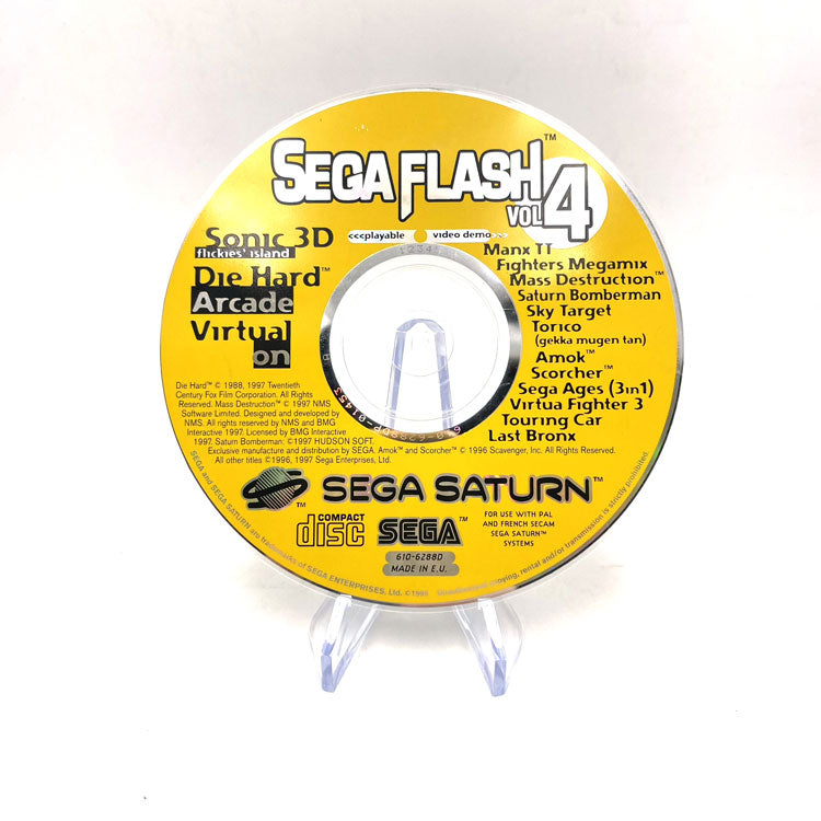 Sega Flash Volume 4 Sega Saturn – Retromania