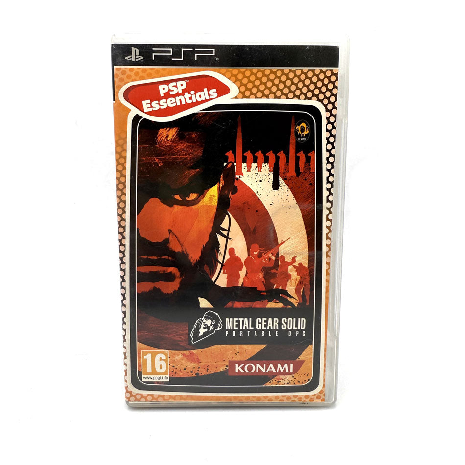 Metal Gear Solid Portable Ops Playstation PSP – Retromania