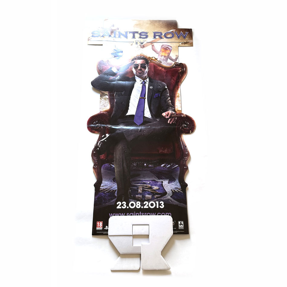 PLV Standee Display Saints Row Merch Promo Store – Retromania