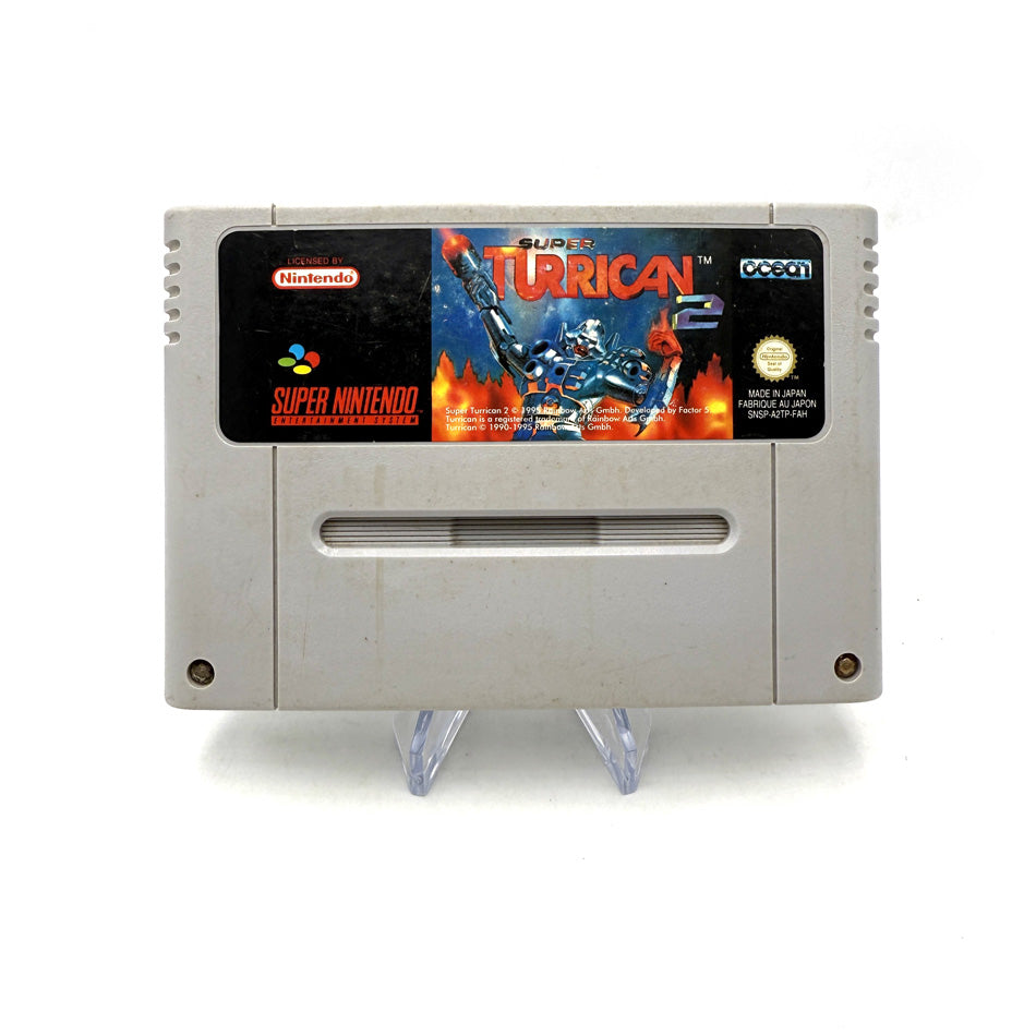 Super Turrican 2 Super Nintendo (RARE) – Retromania
