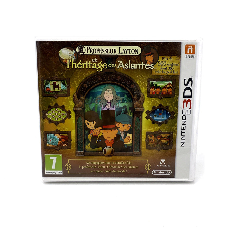 Professor Layton and the Aslantean Legacy Nintendo 3DS – Retromania