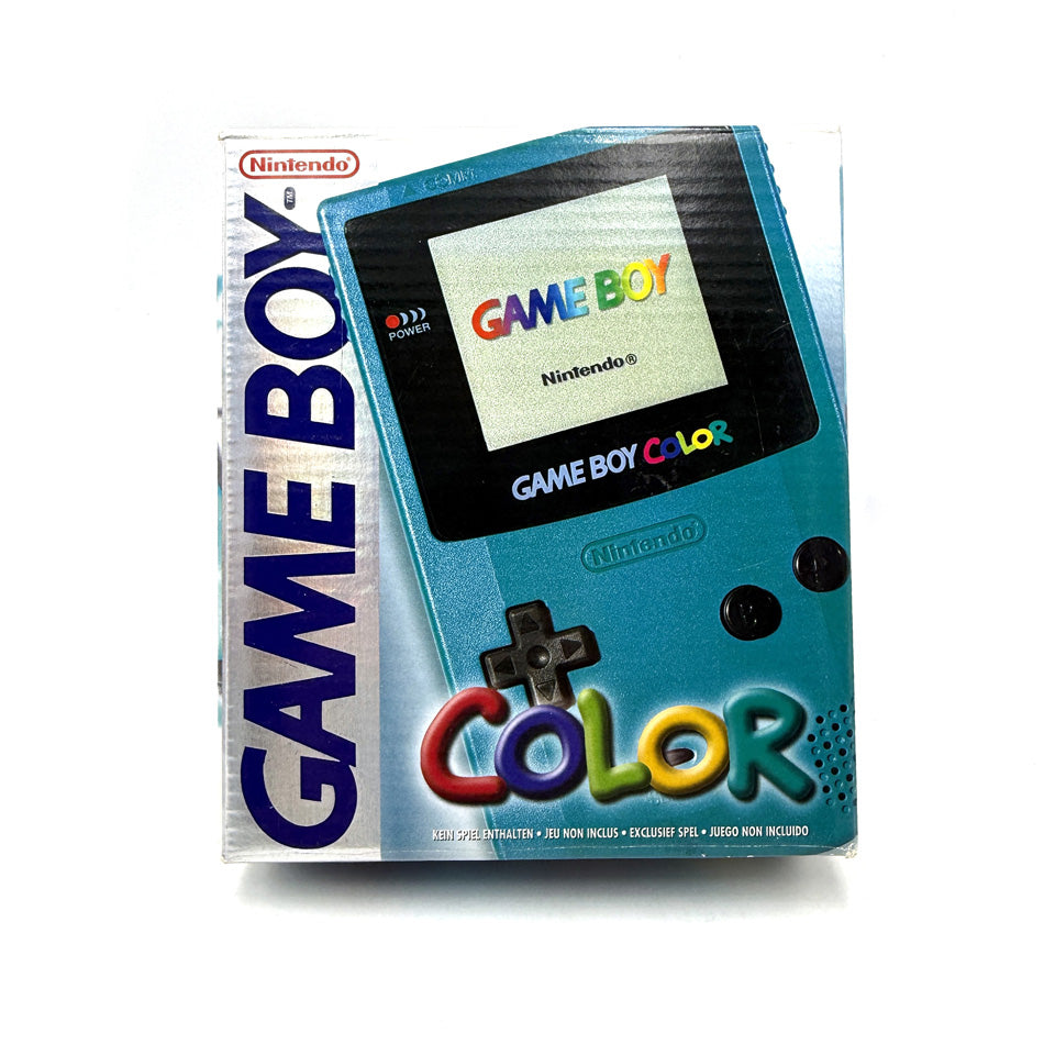 Nintendo Game Boy Color Teal Console – Retromania