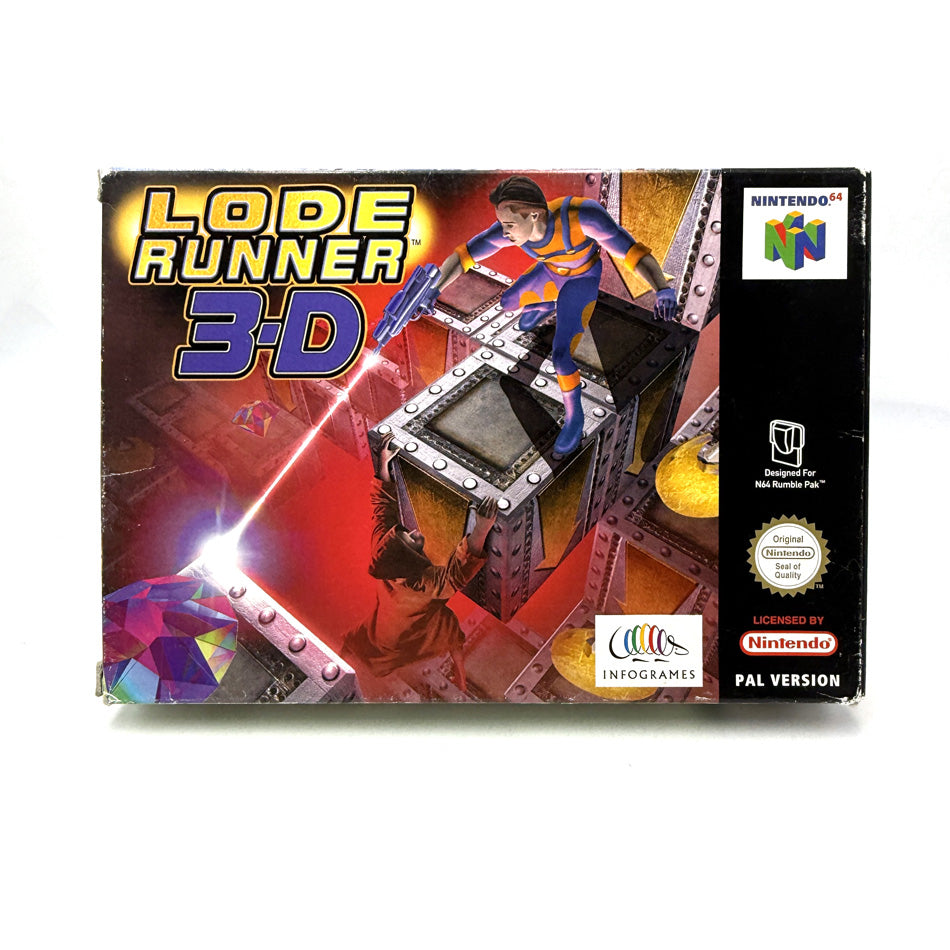 Lode Runner 3D Nintendo 64 – Retromania