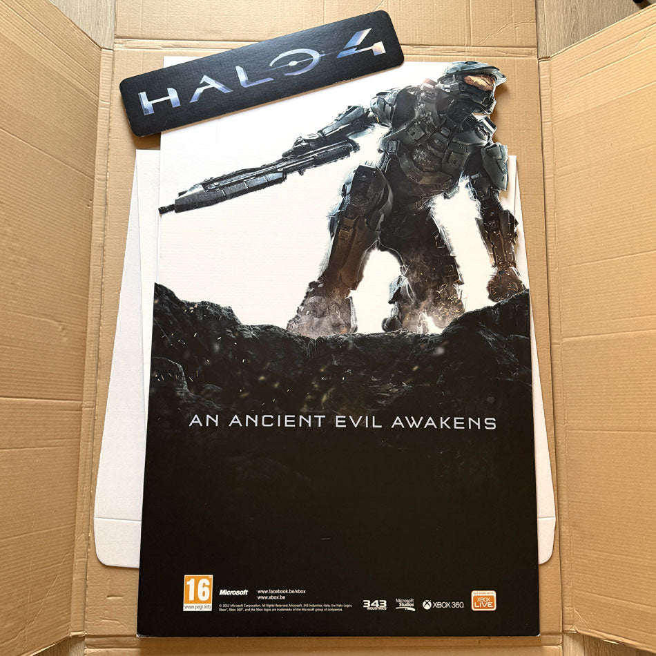 POS Display Standee Halo 4 Xbox – Retromania
