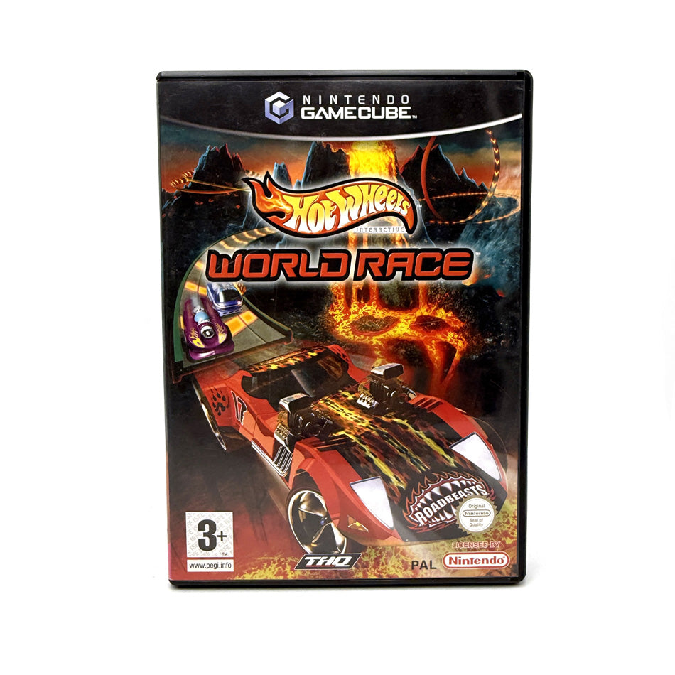 Hot Wheels World Race Nintendo Gamecube (RARE) – Retromania