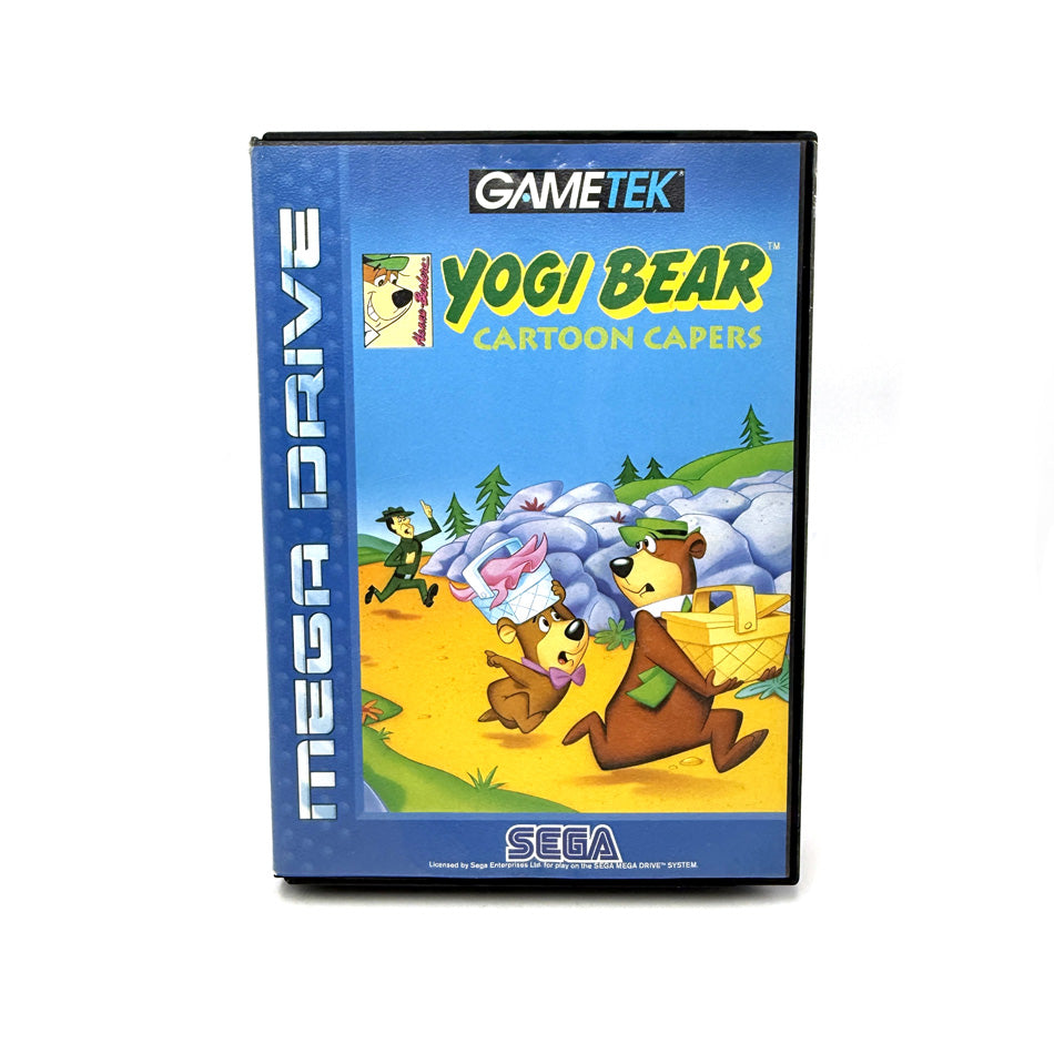 Yogi Bear Cartoon Kappertjes Sega Megadrive – Retromania