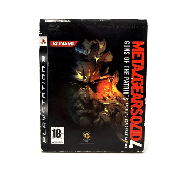 Metal Gear Solid 4 Guns Of The Patriots Playstation 3 – Retromania