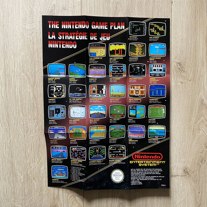 Nintendo NES advertising poster – Retromania